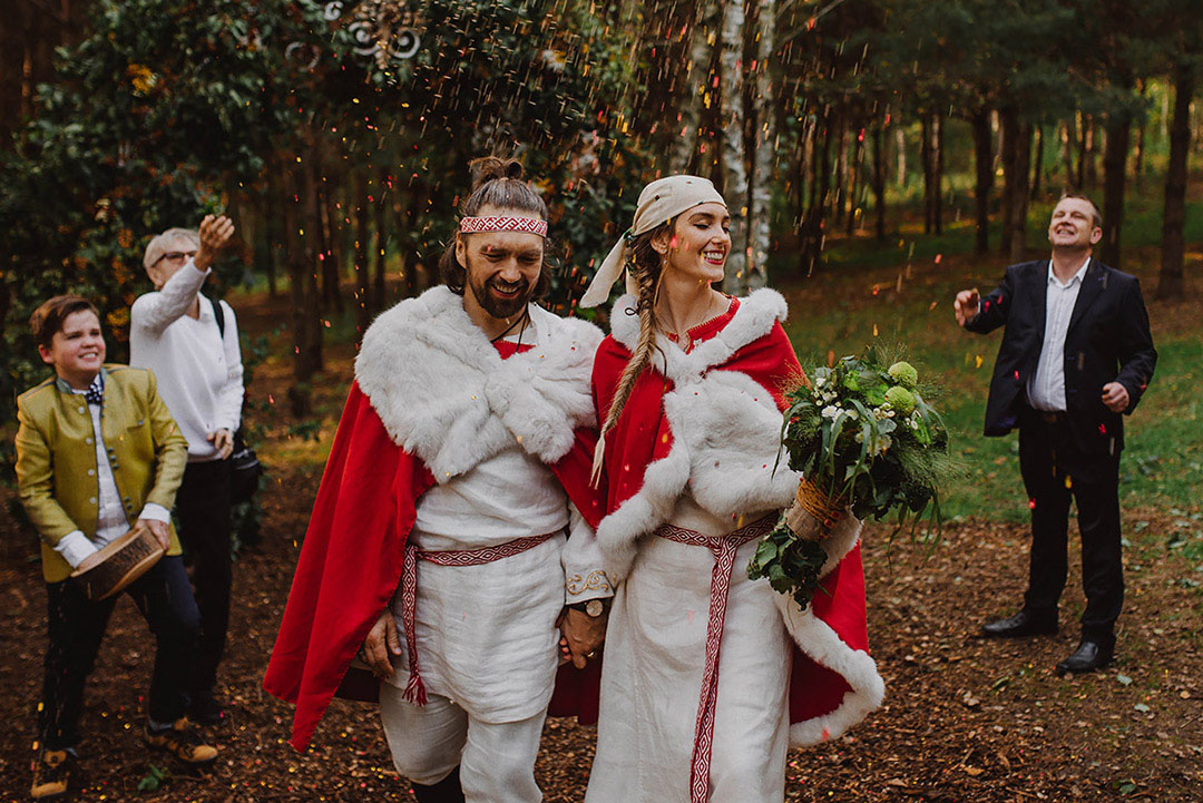 Magic Outdoor Slavic Wedding - ISPWP
